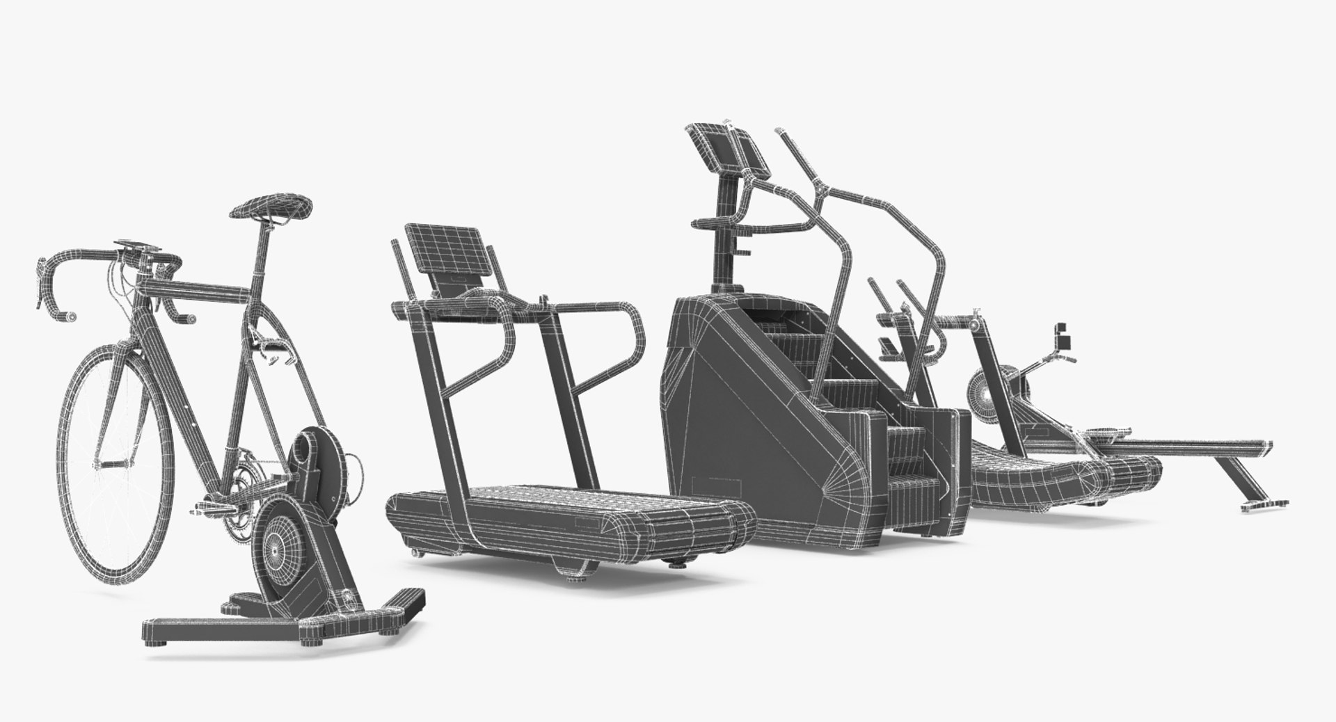 Skill Skillrow Rowing Skillmill 3D Model - TurboSquid 1263154