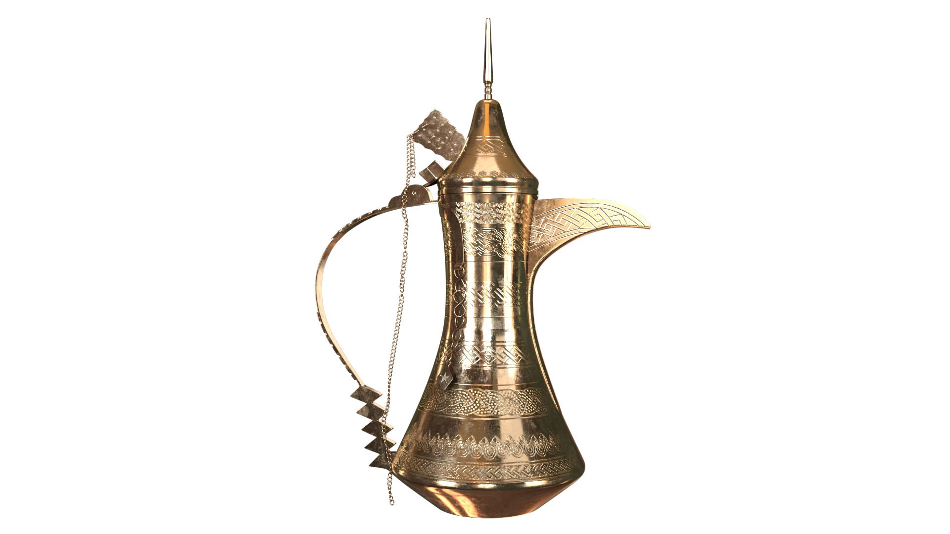 Arabic Qahwa 3D Model - TurboSquid 2153421