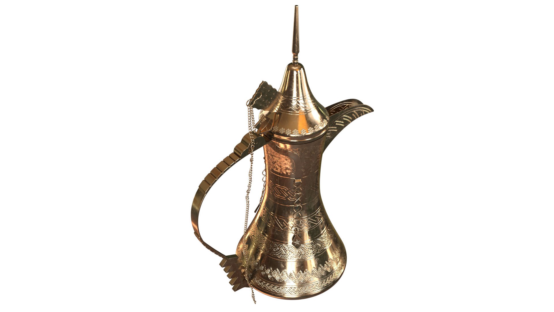 Arabic Qahwa 3D Model - TurboSquid 2153421