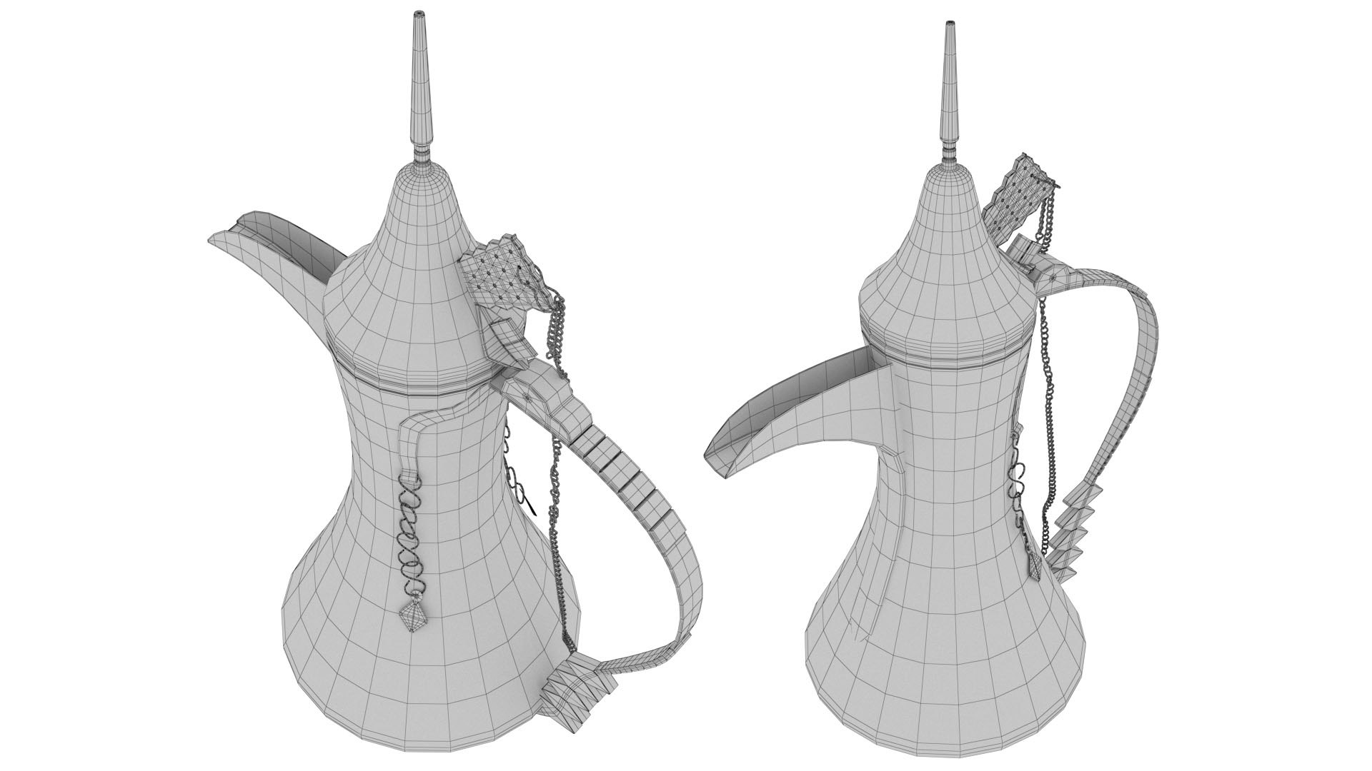 Arabic Qahwa 3D Model - TurboSquid 2153421