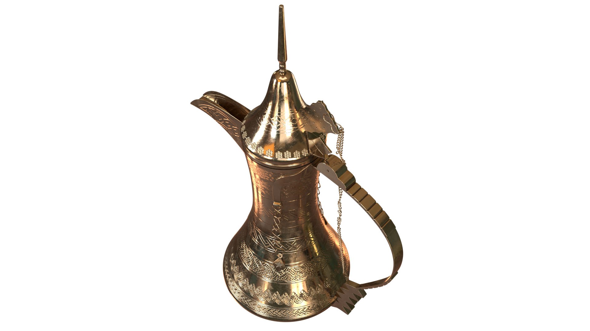 Arabic Qahwa 3D Model - TurboSquid 2153421