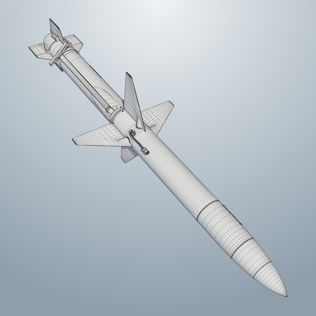 3D missile agm-45 shrike | 1148685 | TurboSquid