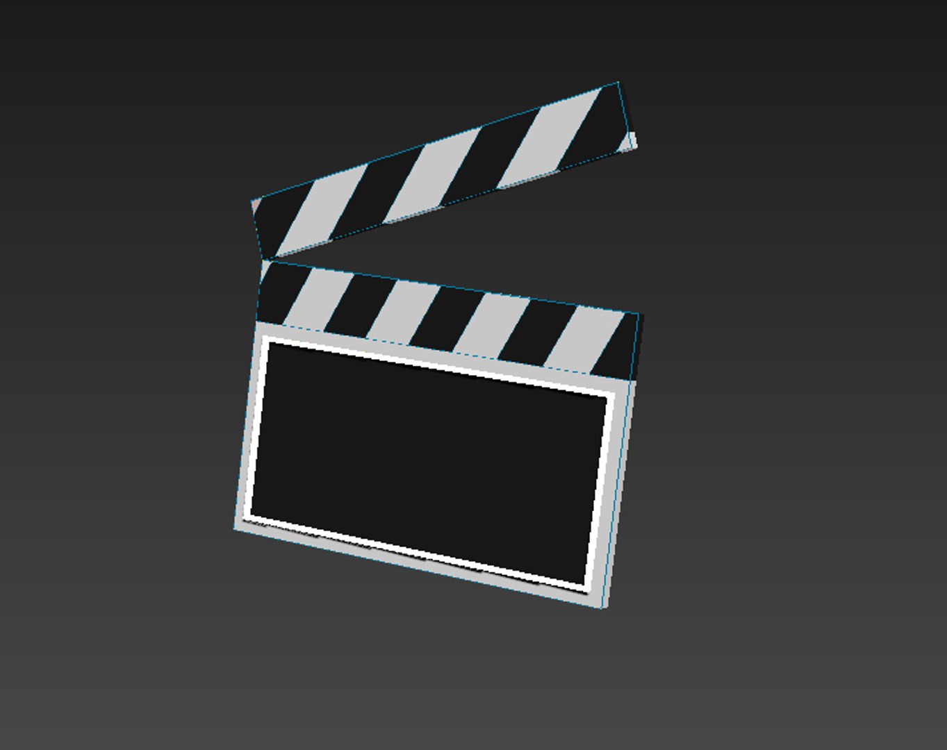 Clapper 3D - TurboSquid 1481107