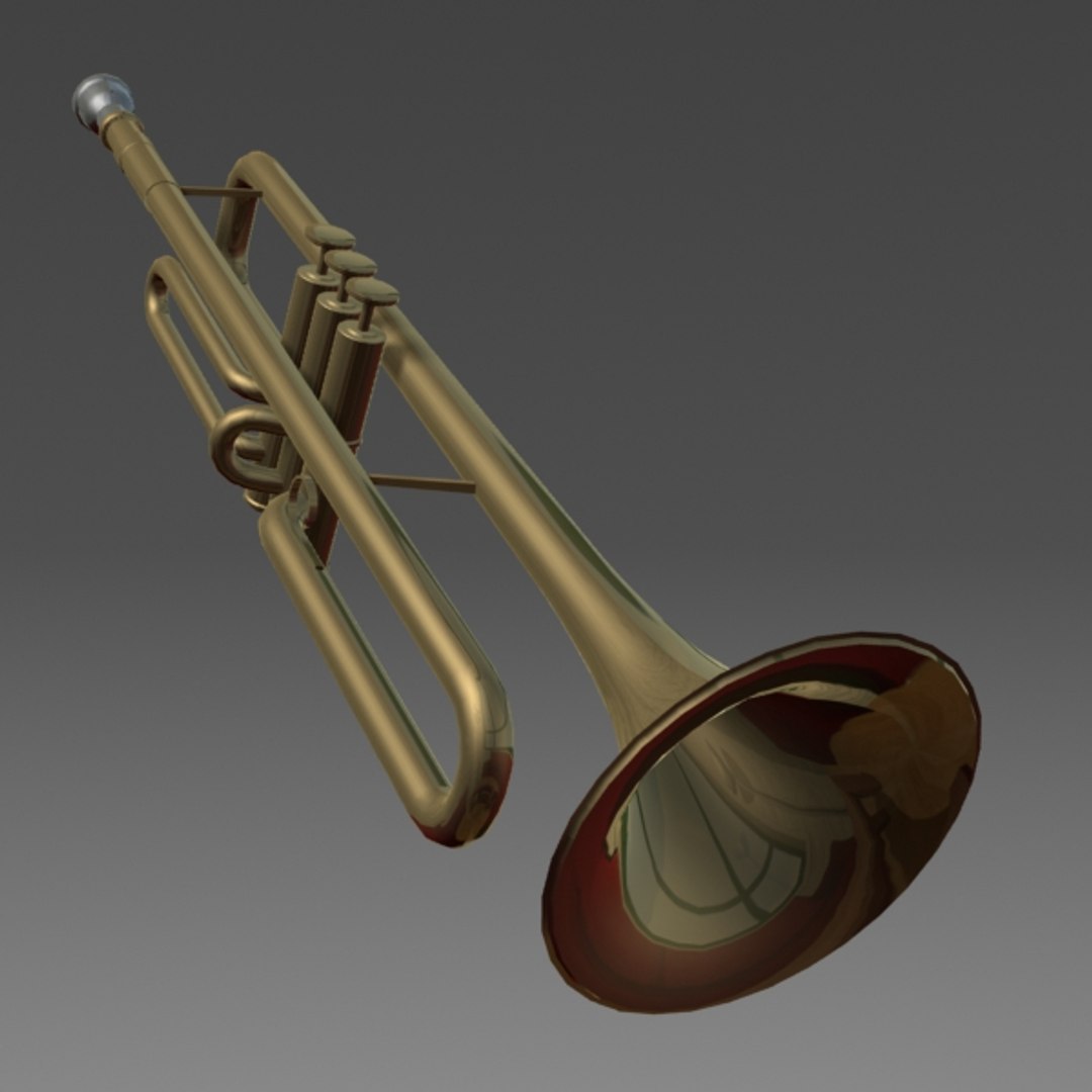 Trumpet 3d Model