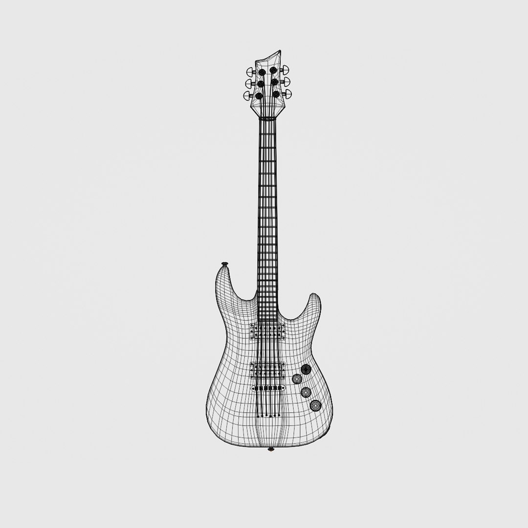 3D model Guitar - TurboSquid 2174151