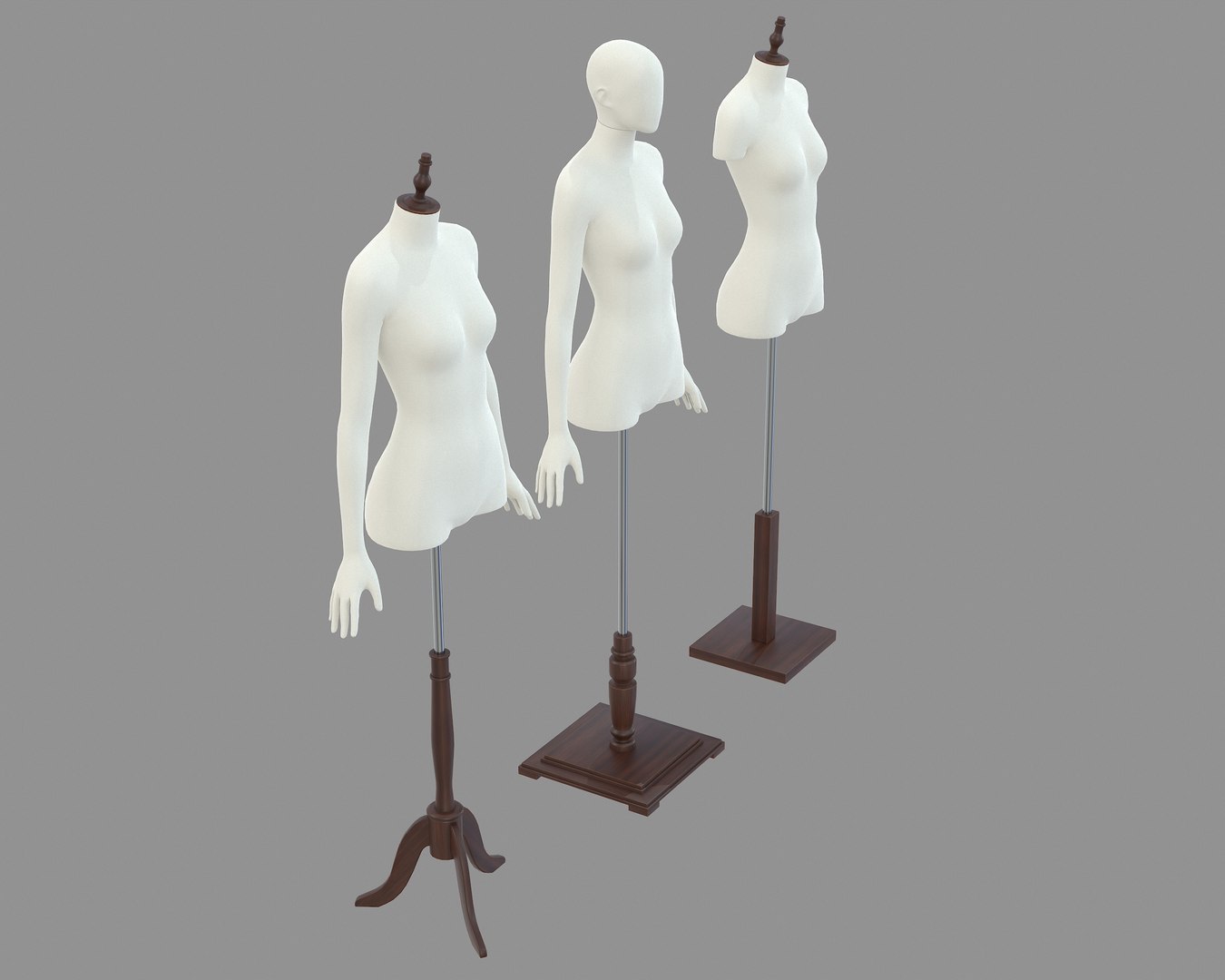 Mannequin Woman Stand Model For Shop 3D Model - TurboSquid 2071850