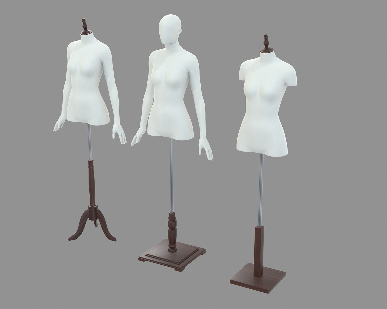 Mannequin Woman Stand Model For Shop 3D Model - TurboSquid 2071850