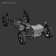 Electric Car Chassis 3d Model