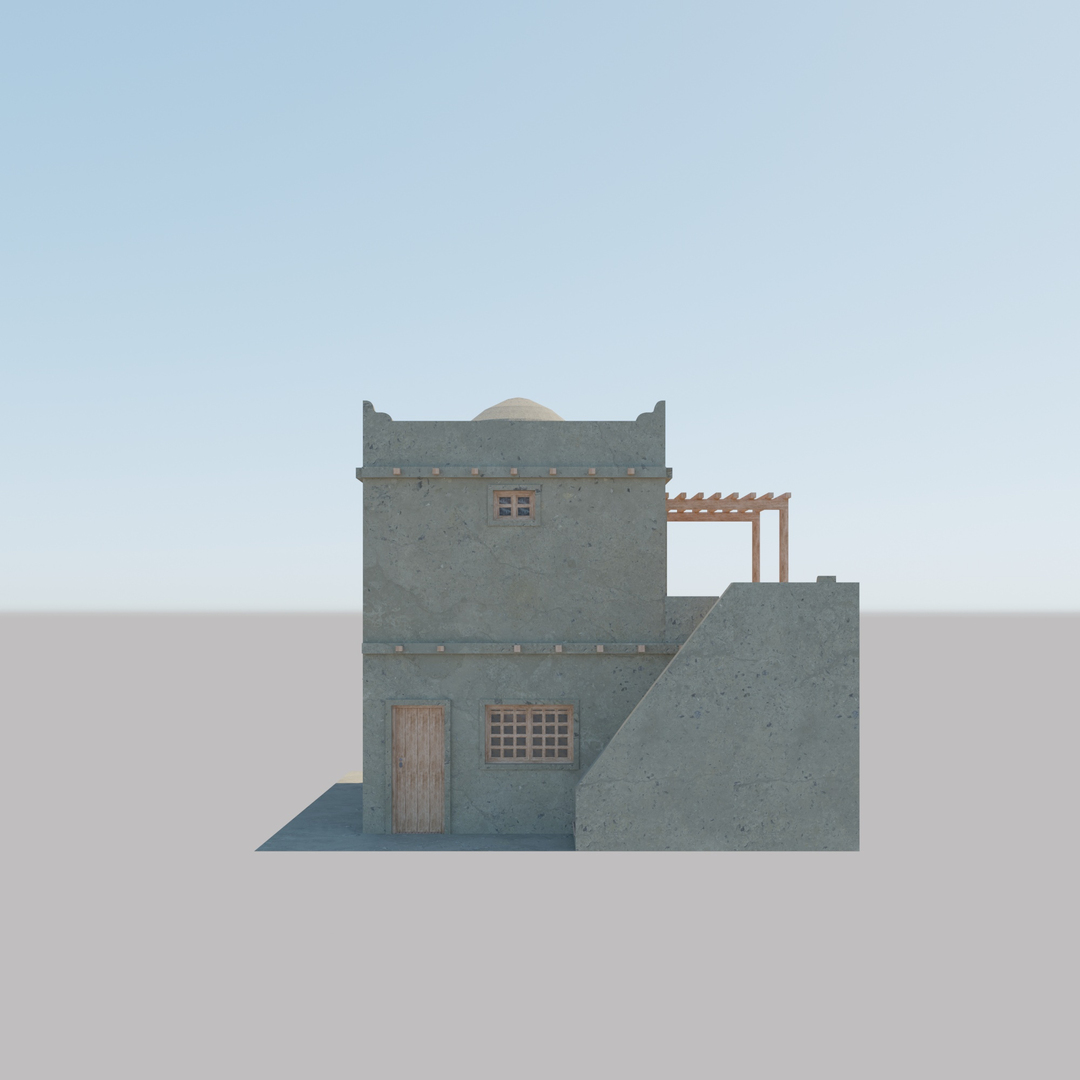 MIDDLE EAST HOUSE -511360446 3D - TurboSquid 1759209