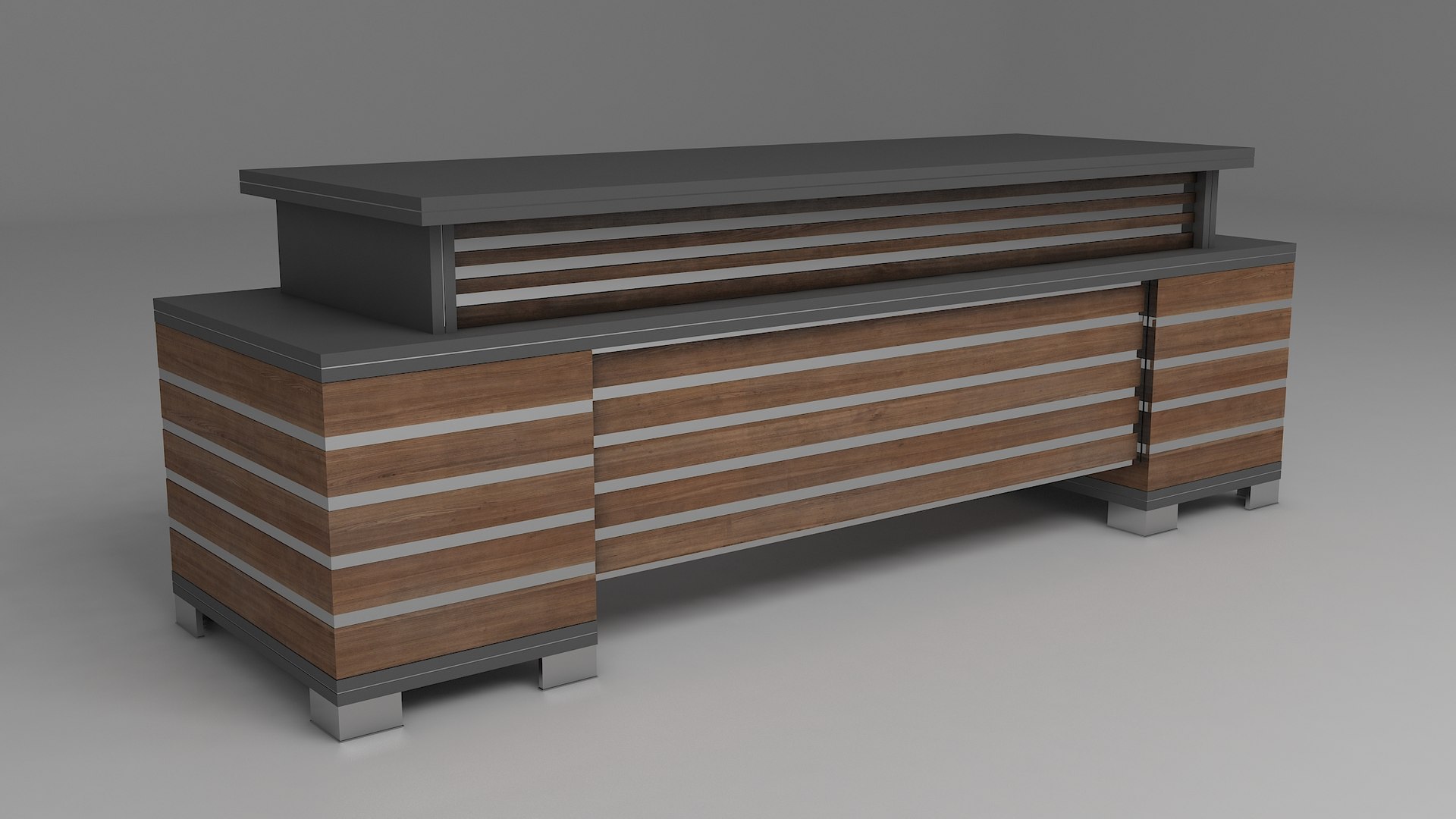 Designed Offices Tables 3D Model - TurboSquid 1360900