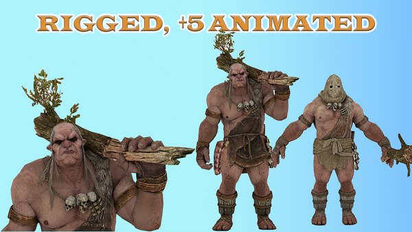Rigged Monster Blender Models for Download | TurboSquid