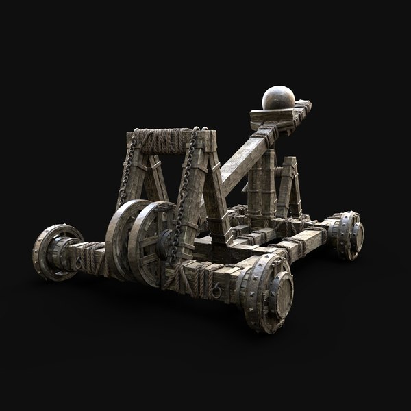 WAR MACHINE TREBUCHET MEDIEVAL SIEGE ENGINE WAR BATTLE 3D model ...