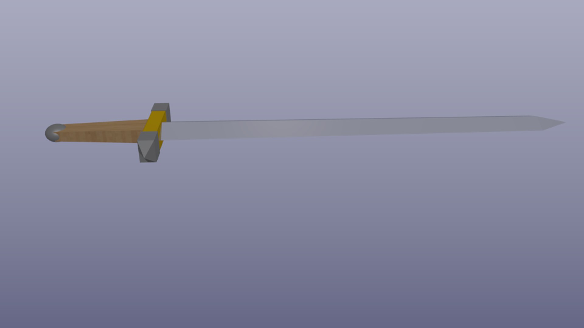 Free Sword 3d Model