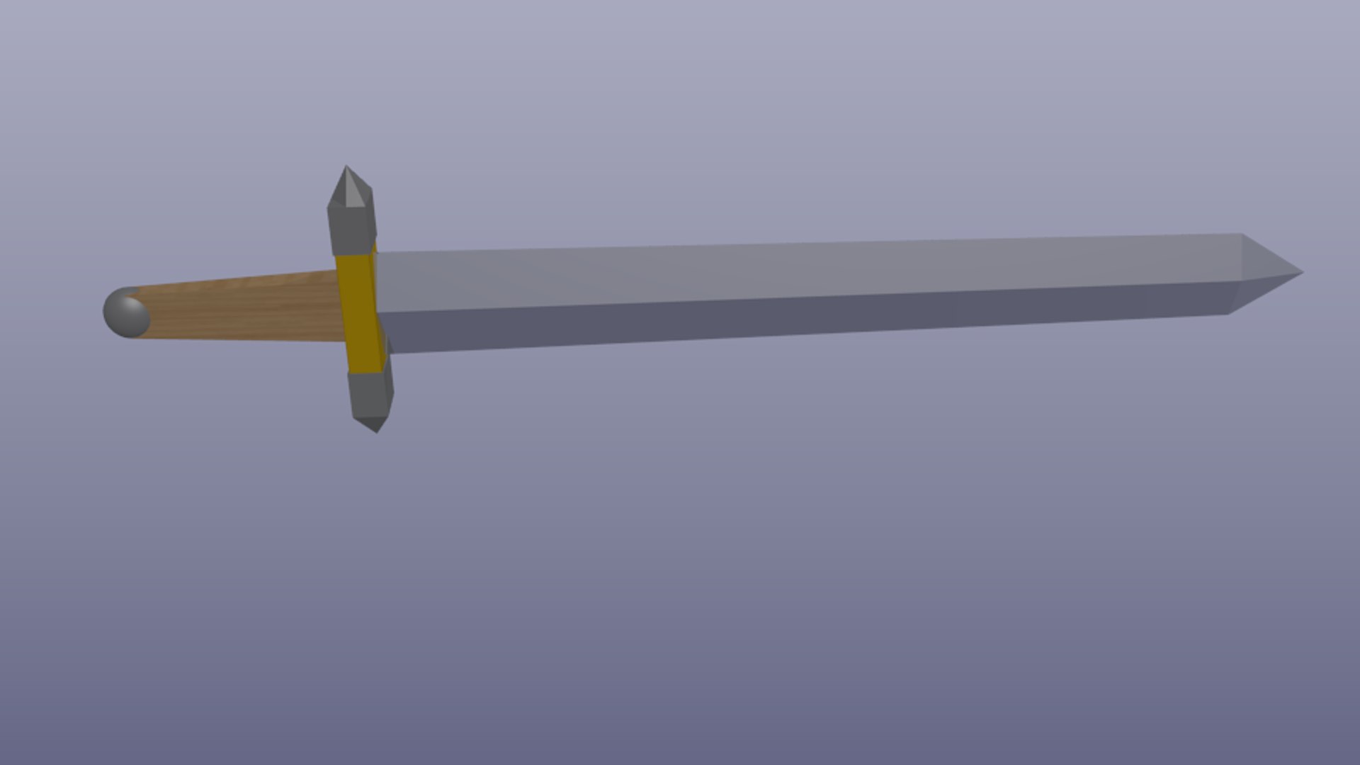 Free Sword 3d Model