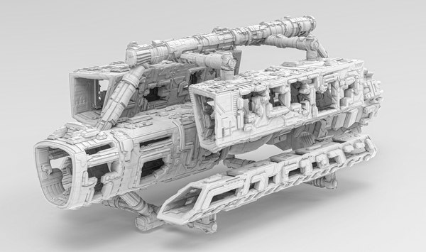 Science Fiction Spacecraft 3D Models for Download | TurboSquid