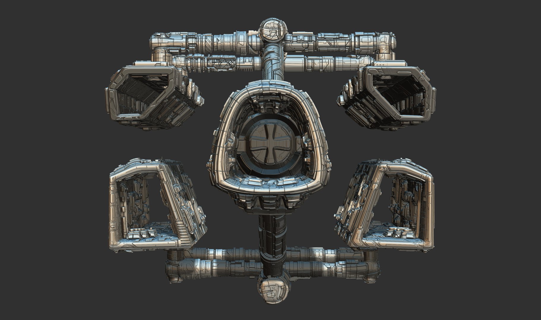 Space Equipment Node 00190 3D Model - TurboSquid 2011796