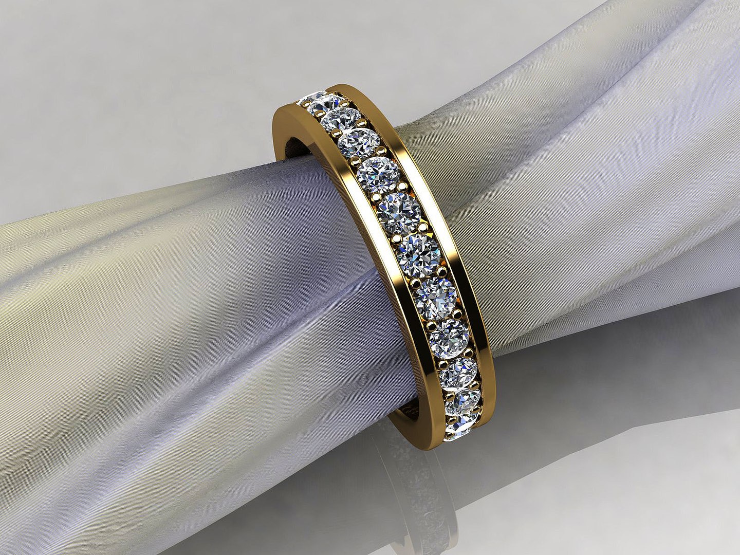 Stones Gold Silver 3dm