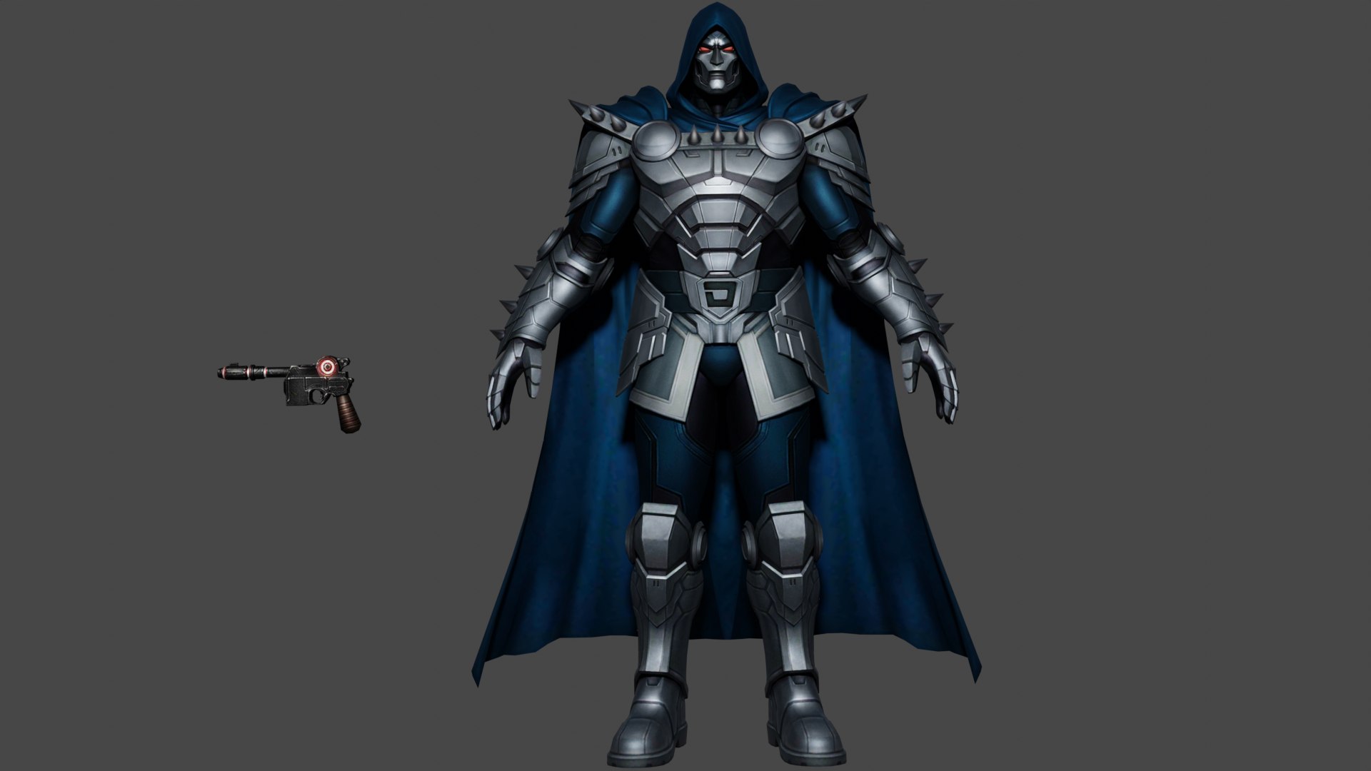 Dr Doom 3D Model - TurboSquid 2281166