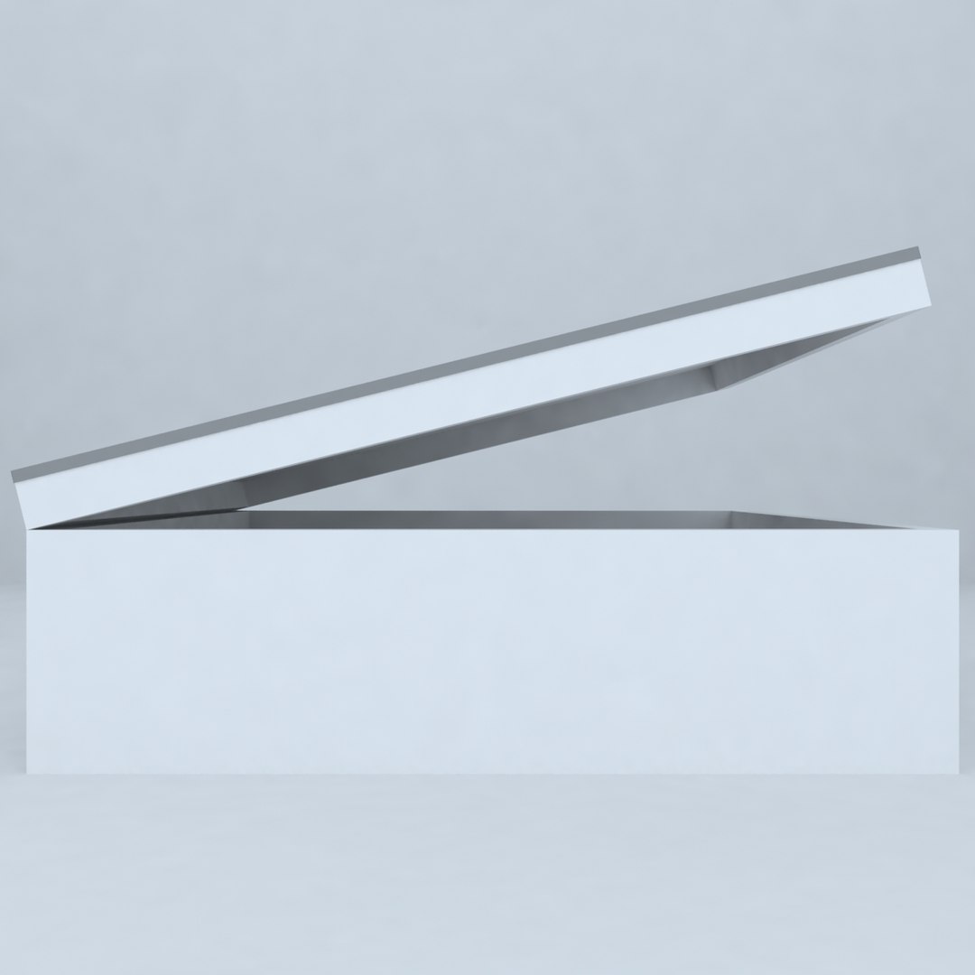3d designed box model