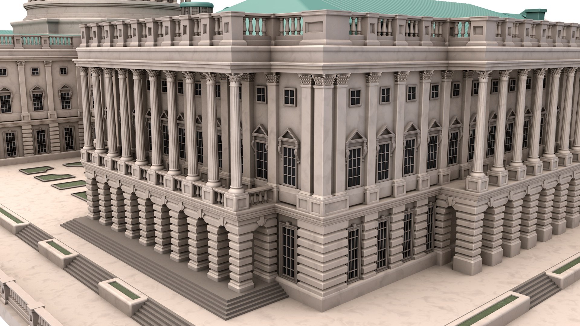 United States Capitol 3D - TurboSquid 1879126