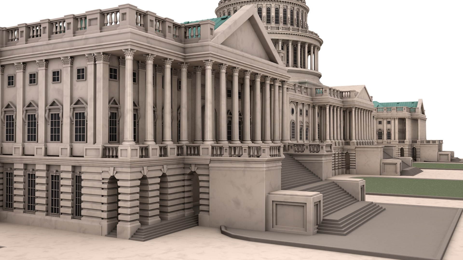 United States Capitol 3D - TurboSquid 1879126