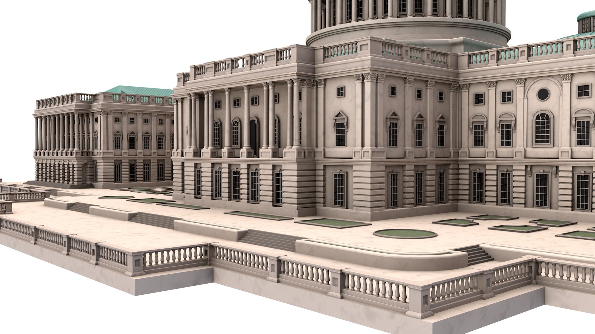 United States Capitol 3D - TurboSquid 1879126