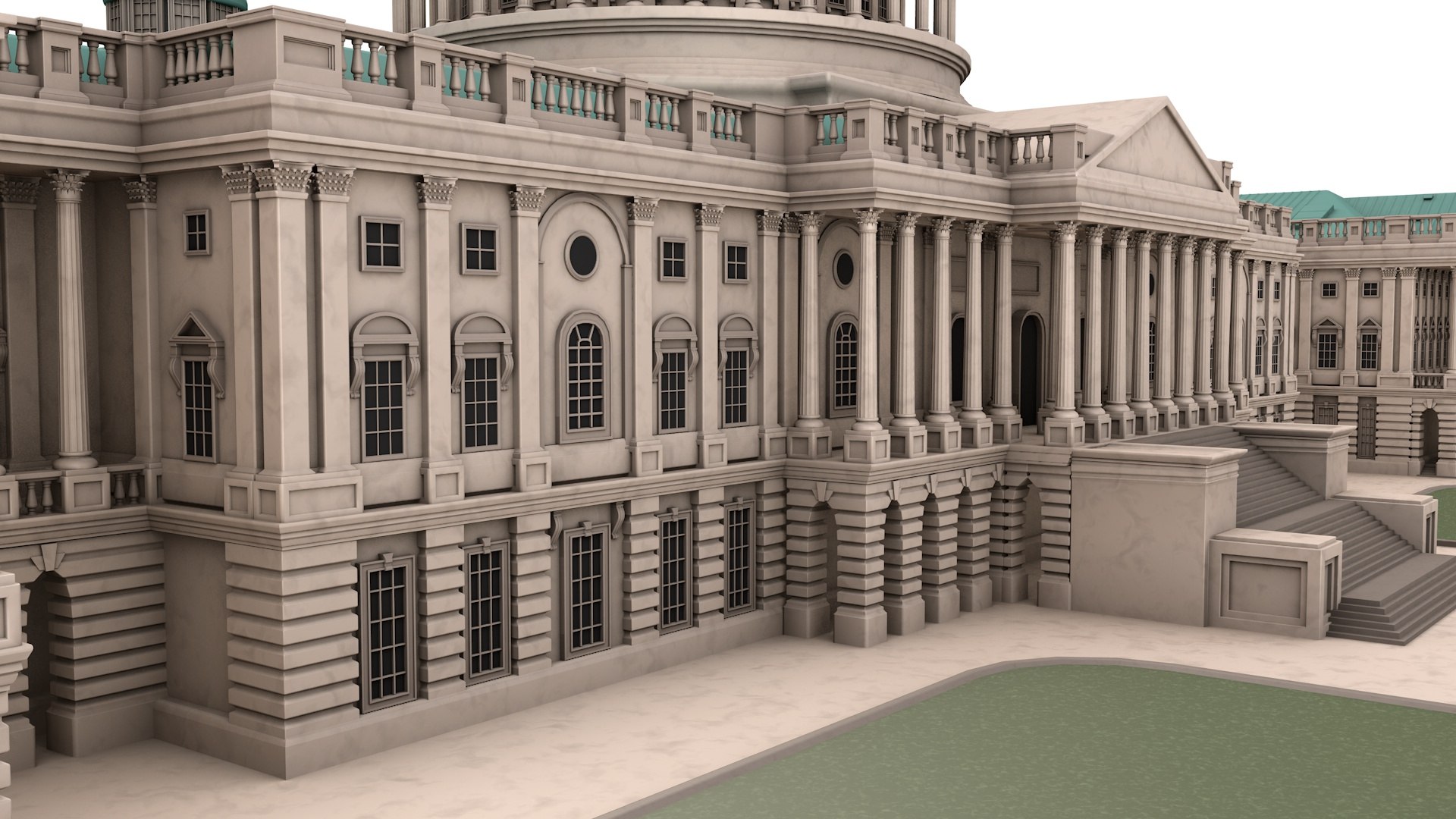 United States Capitol 3D - TurboSquid 1879126