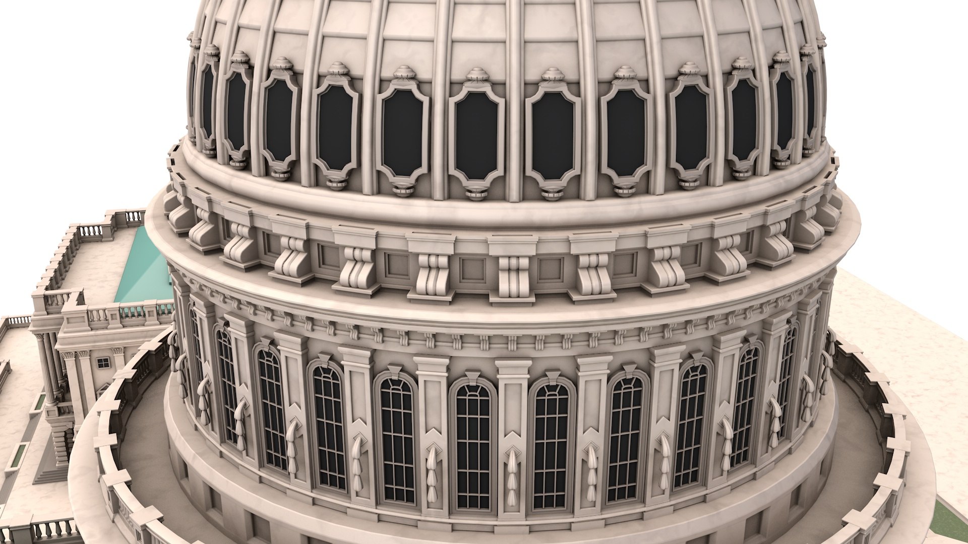 United States Capitol 3D - TurboSquid 1879126