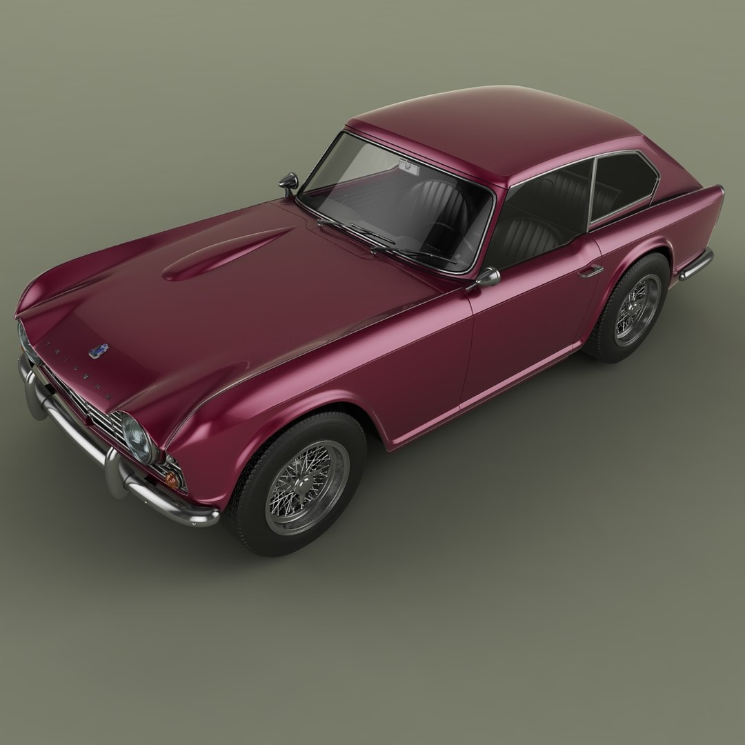 Triumph Gtr4 Dove 3d Model