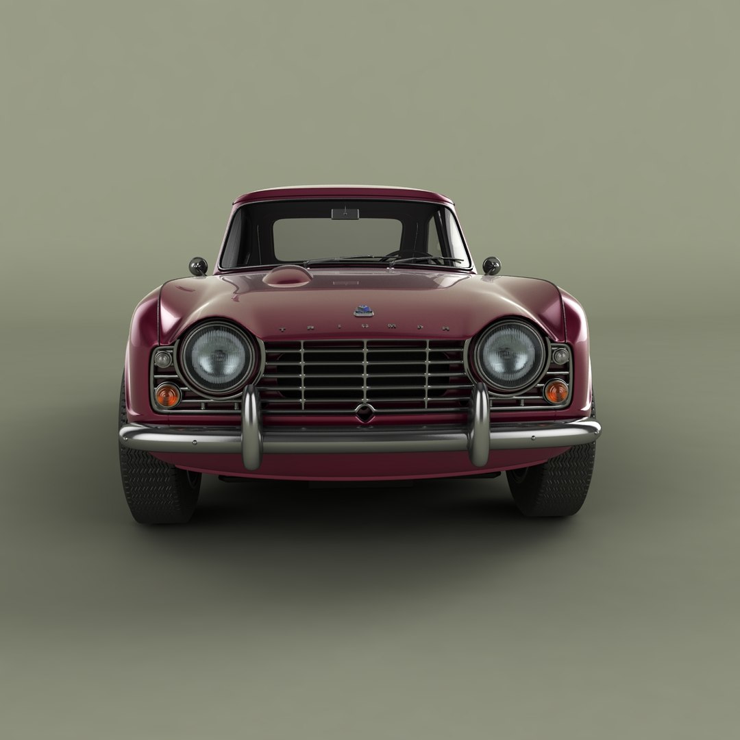 Triumph Gtr4 Dove 3d Model