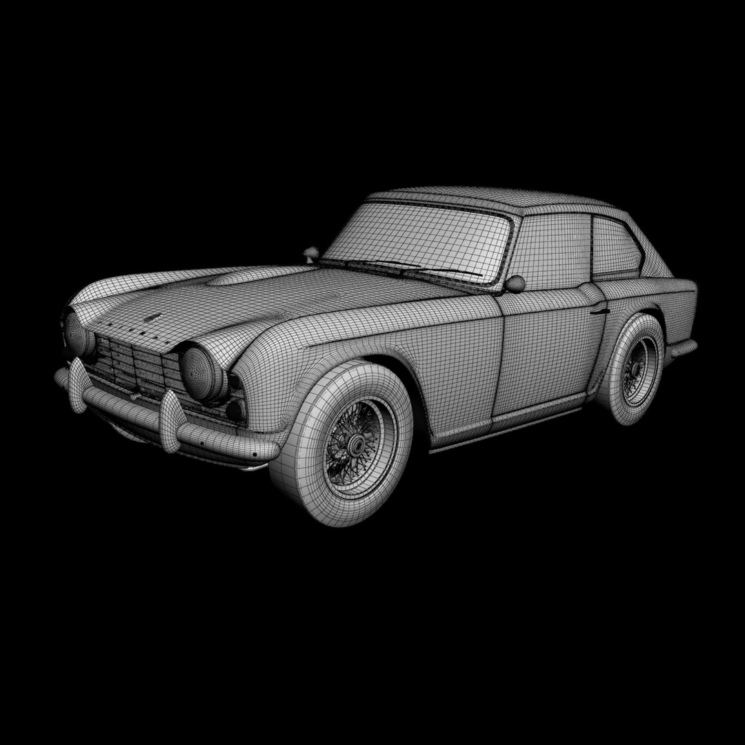 Triumph Gtr4 Dove 3d Model