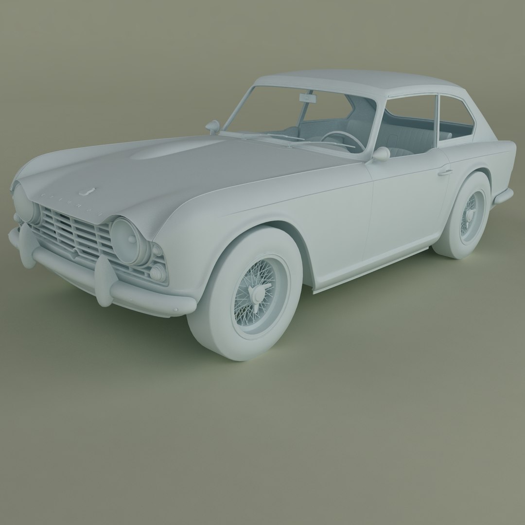 Triumph Gtr4 Dove 3d Model