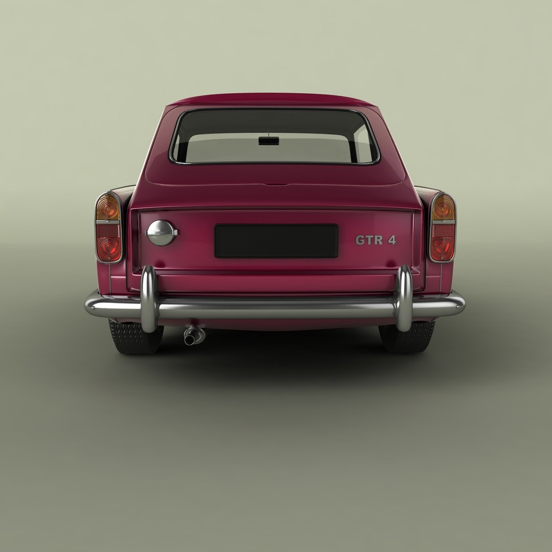 Triumph Gtr4 Dove 3d Model