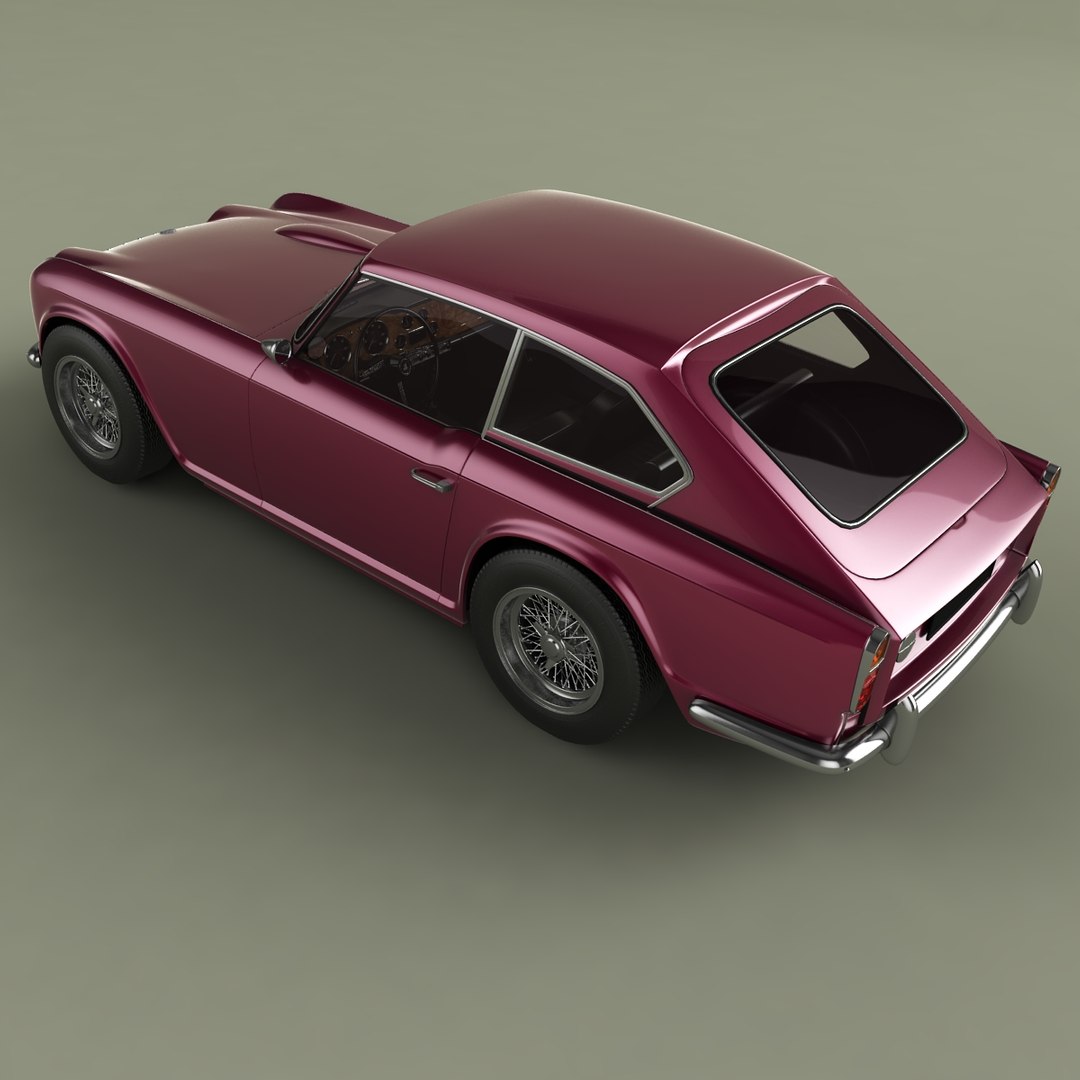 Triumph Gtr4 Dove 3d Model