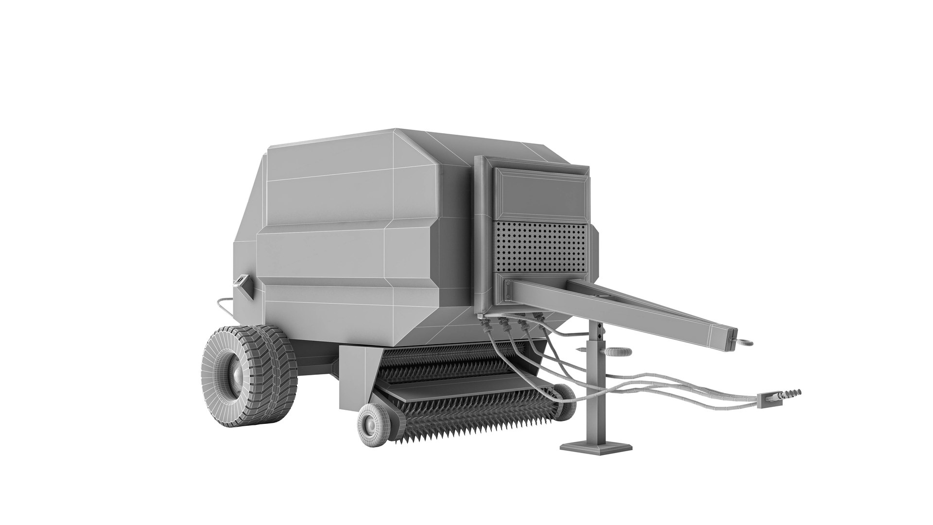 3D Model Baler - TurboSquid 2227087