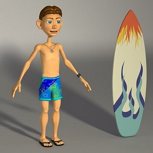 3D Boy Beach Models - Browse & Download Formats - TurboSquid