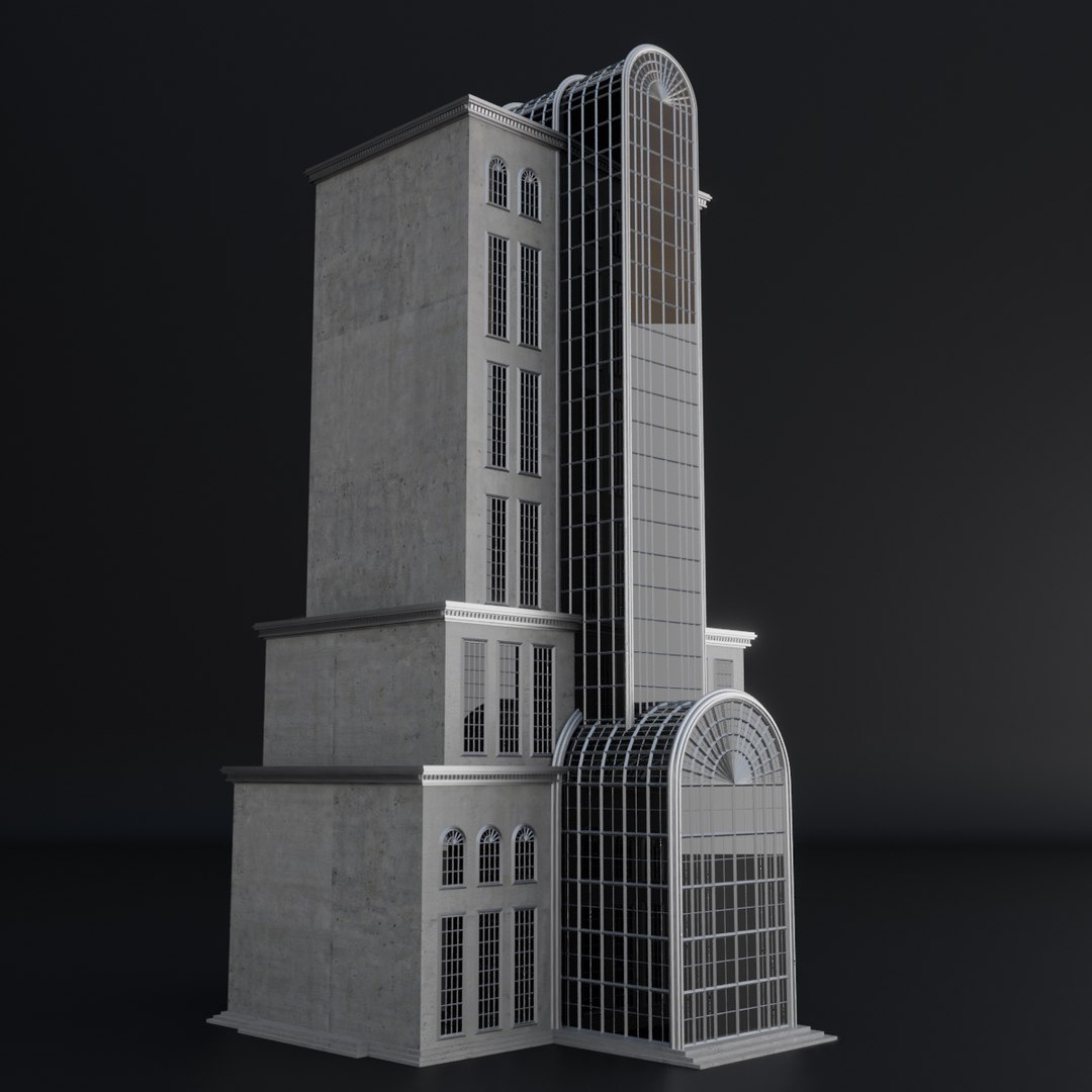 3D Scifi Steampunk Building Pbr Model - TurboSquid 1573669