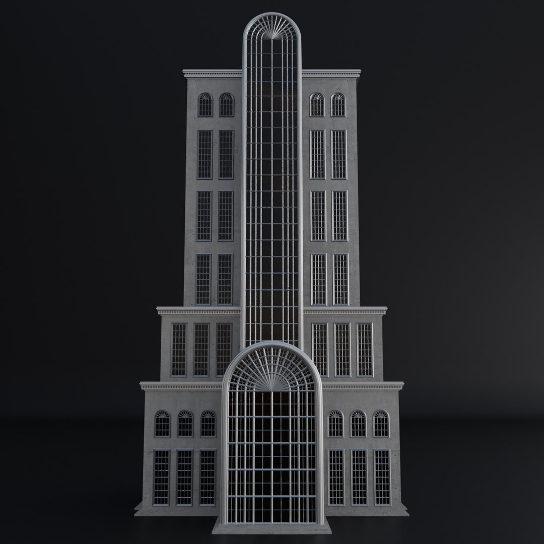 3D Scifi Steampunk Building Pbr Model - TurboSquid 1573669