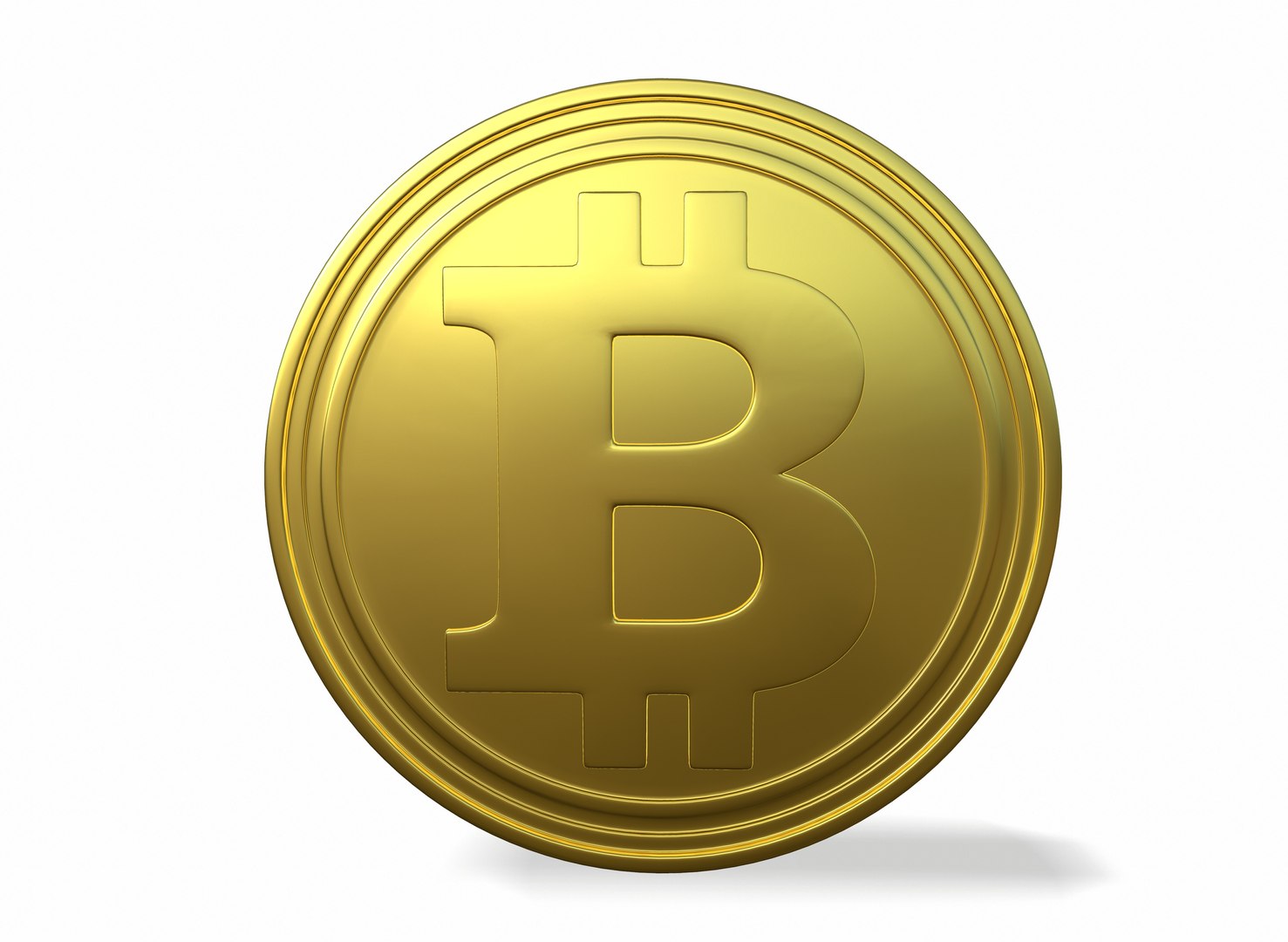 3D Bitcoin Coin - TurboSquid 1766732