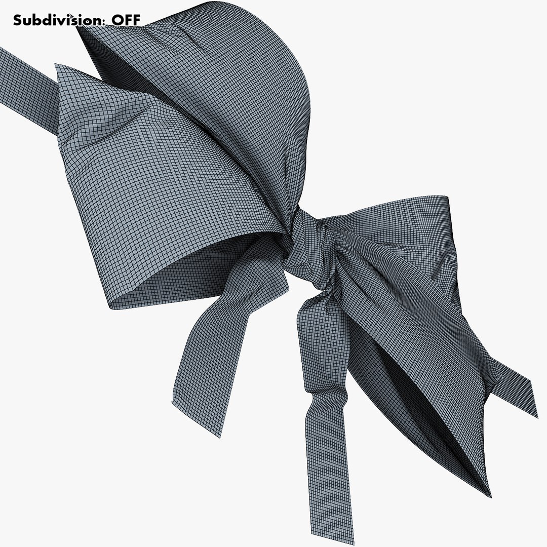 Bow v 4 3D model - TurboSquid 1352449