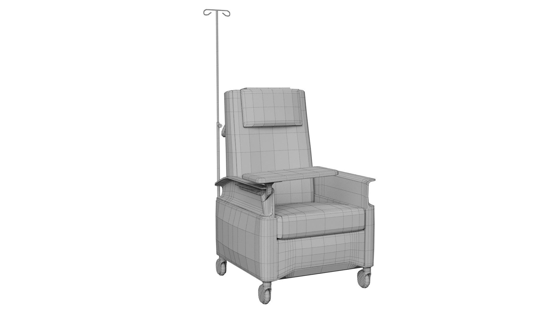 3D Recliner Chair Model - TurboSquid 1639874