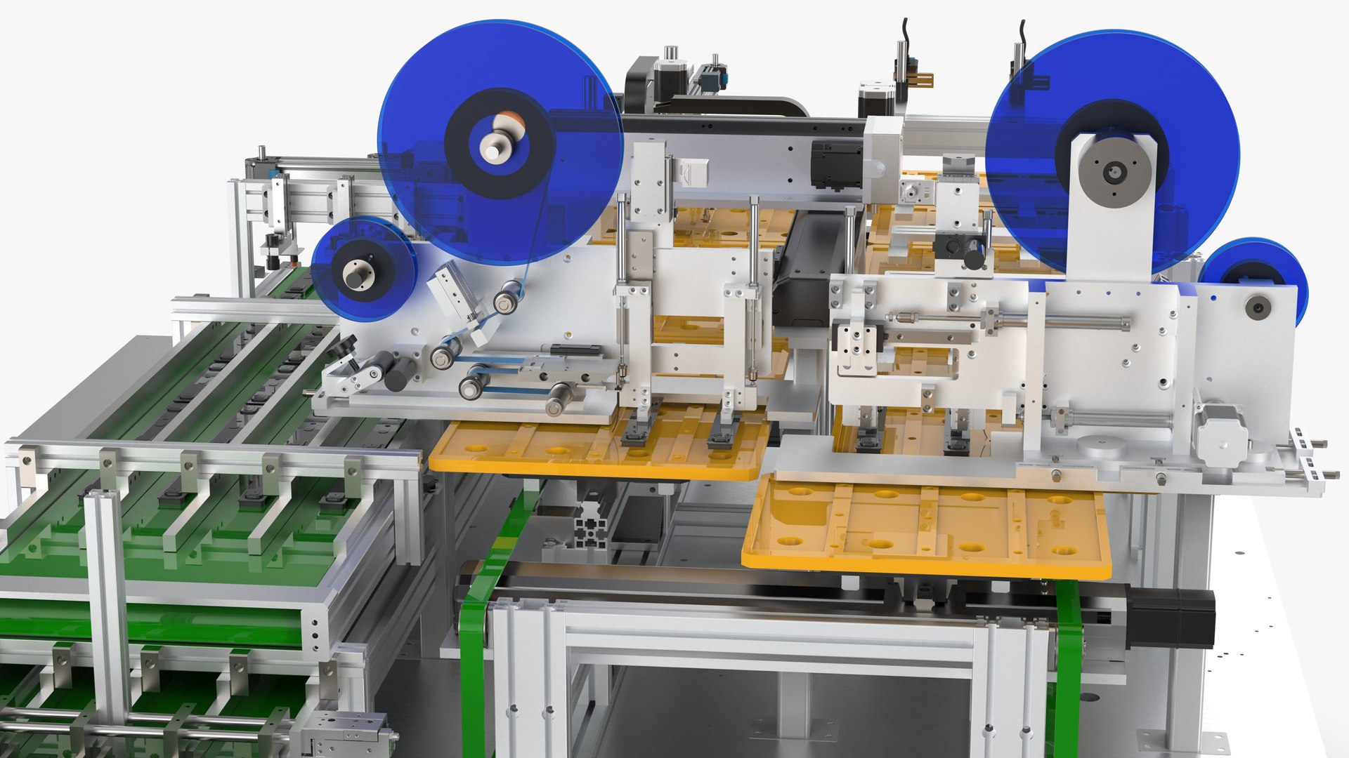 3D Automatic Battery Cover Assembly And Testing Machine - TurboSquid ...