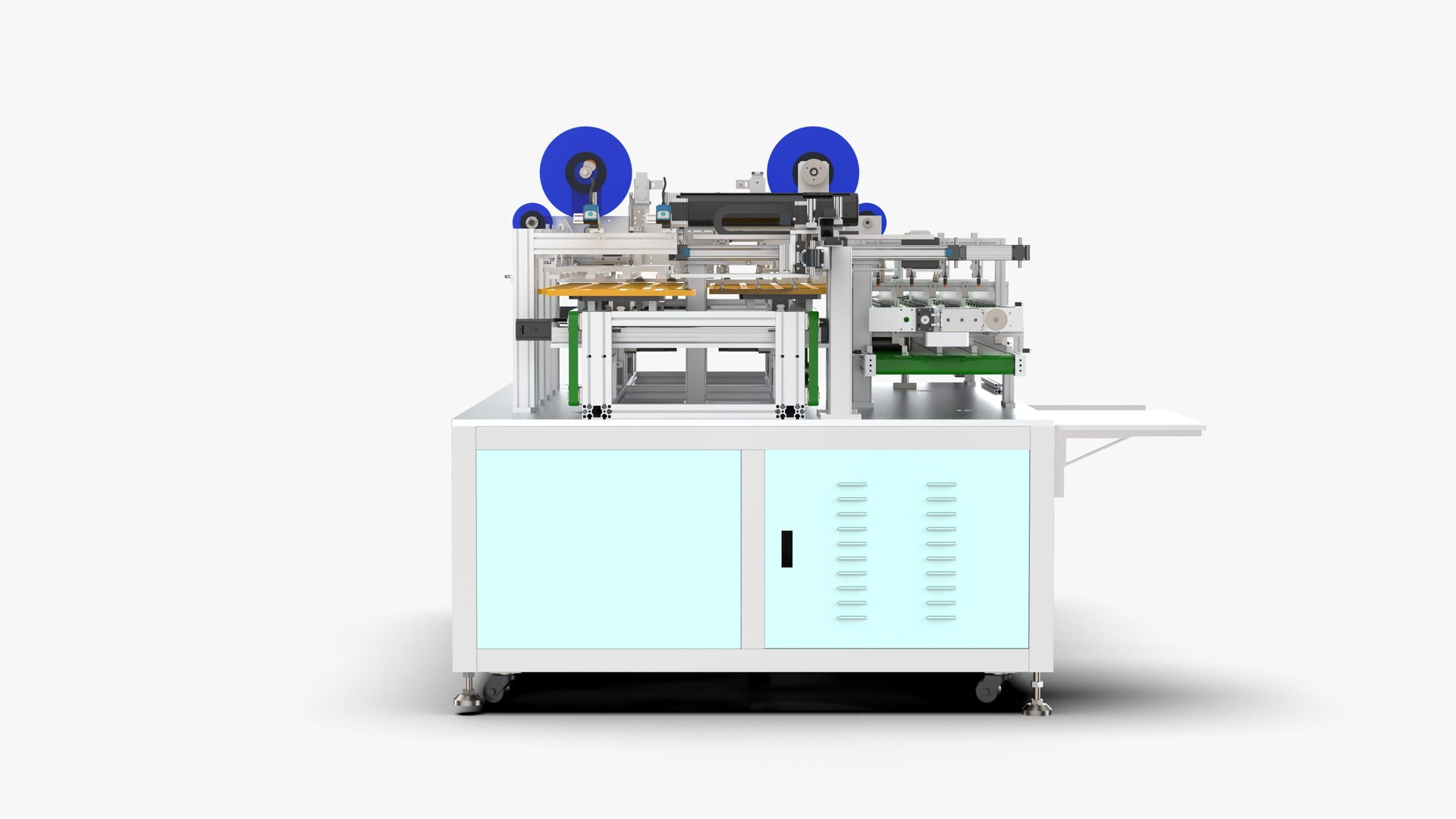 3D Automatic Battery Cover Assembly And Testing Machine - TurboSquid ...