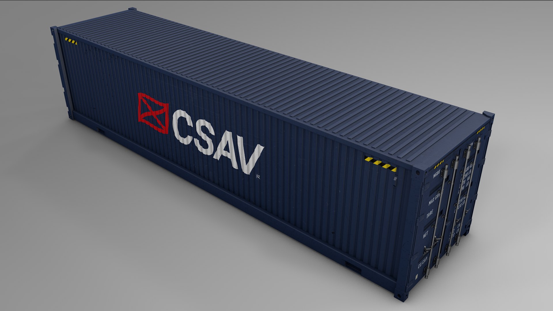 3D csav cargo container l719 - TurboSquid 1563476