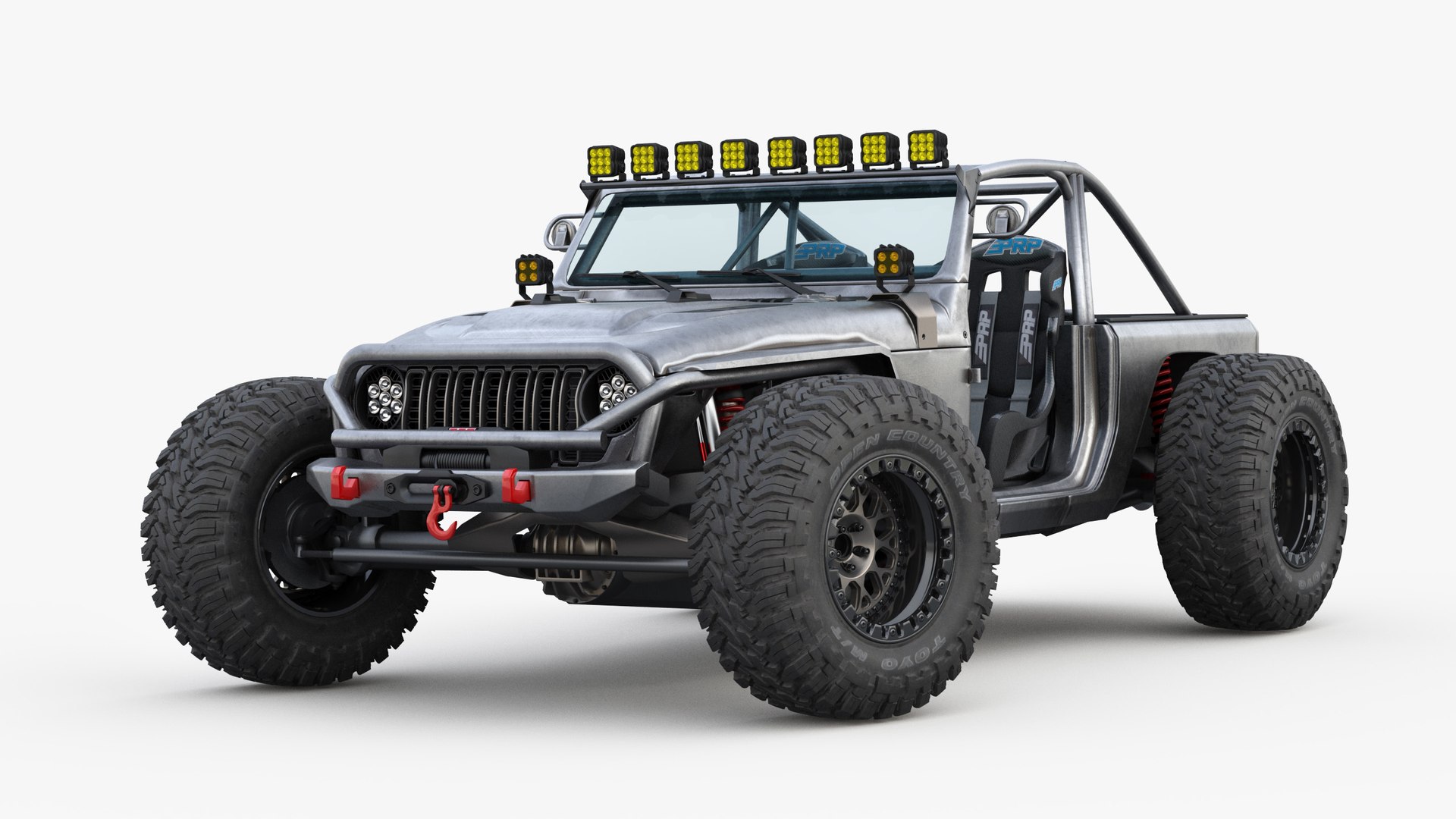 Jeep Rubicon 392 Custom Low 2025 3D Model - TurboSquid 2418012
