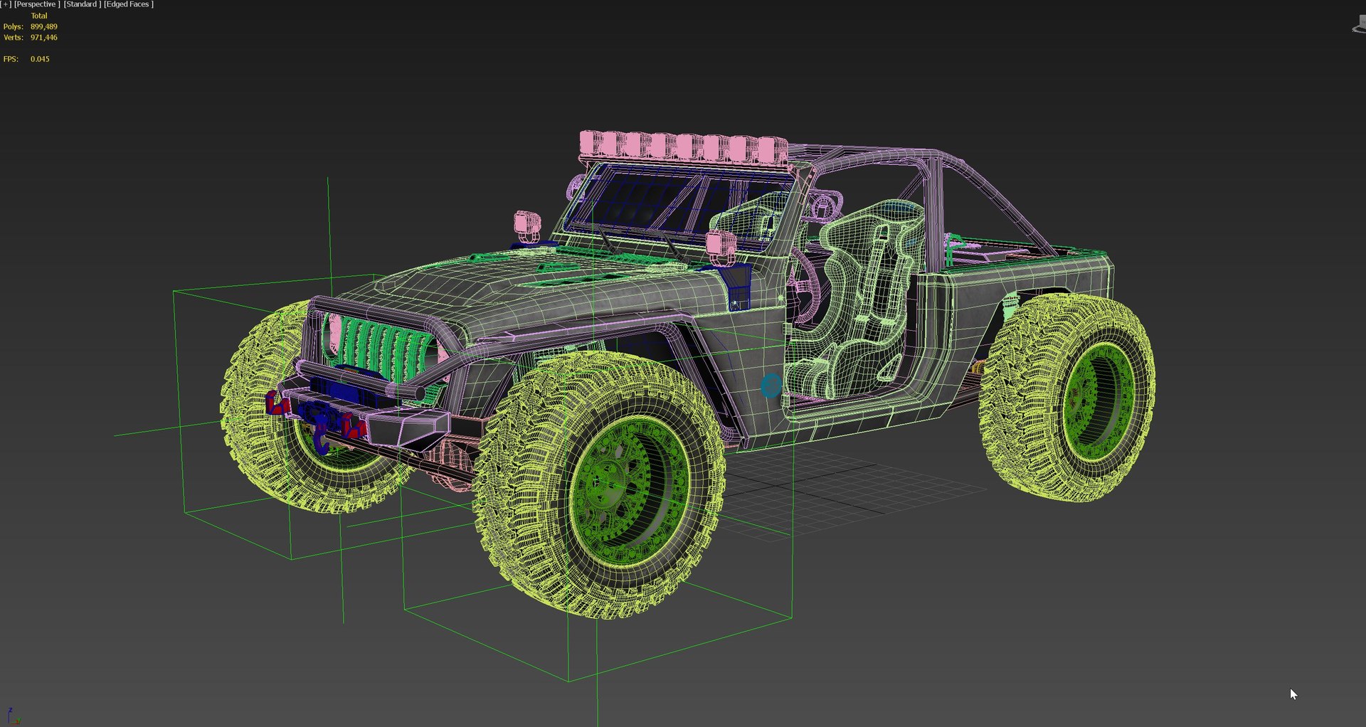 Jeep Rubicon 392 Custom Low 2025 3D Model - TurboSquid 2418012