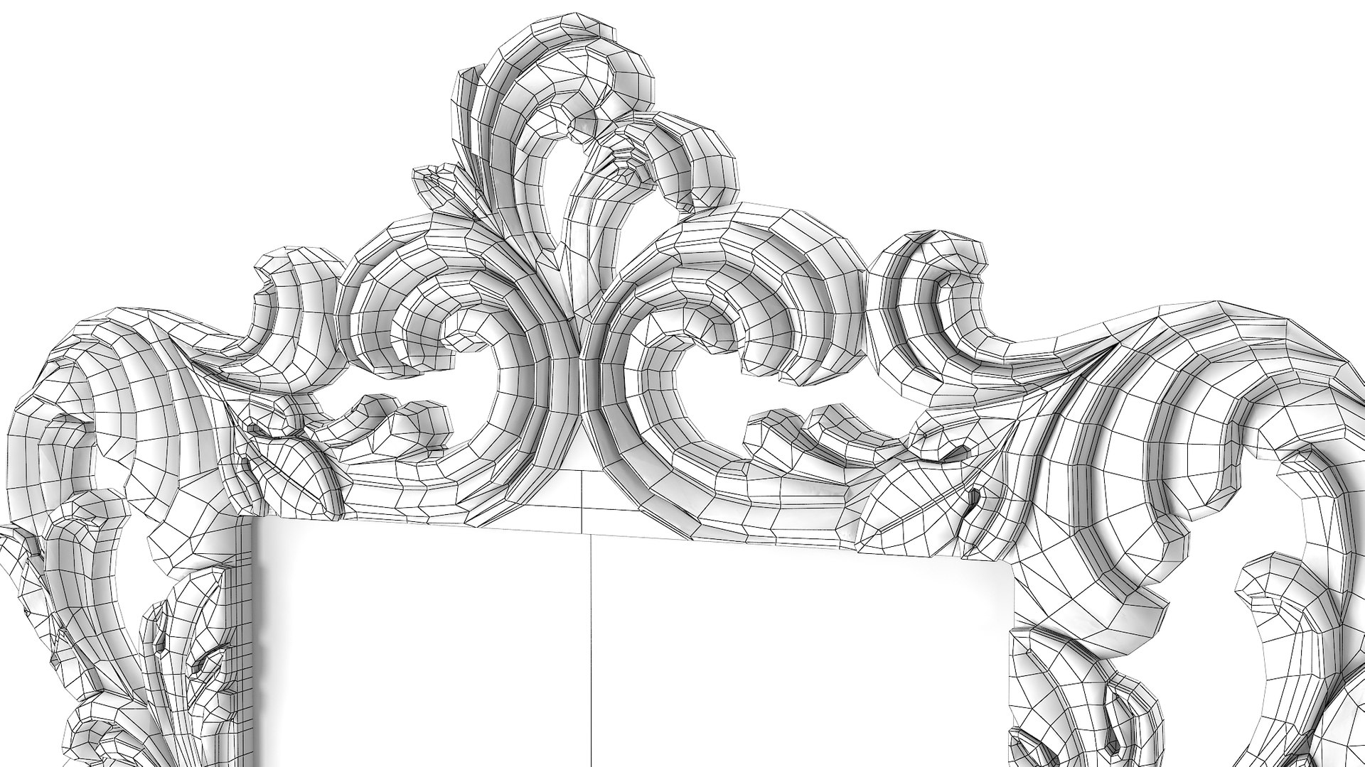3D Model Realistic Baroque Picture 3 - TurboSquid 1485456