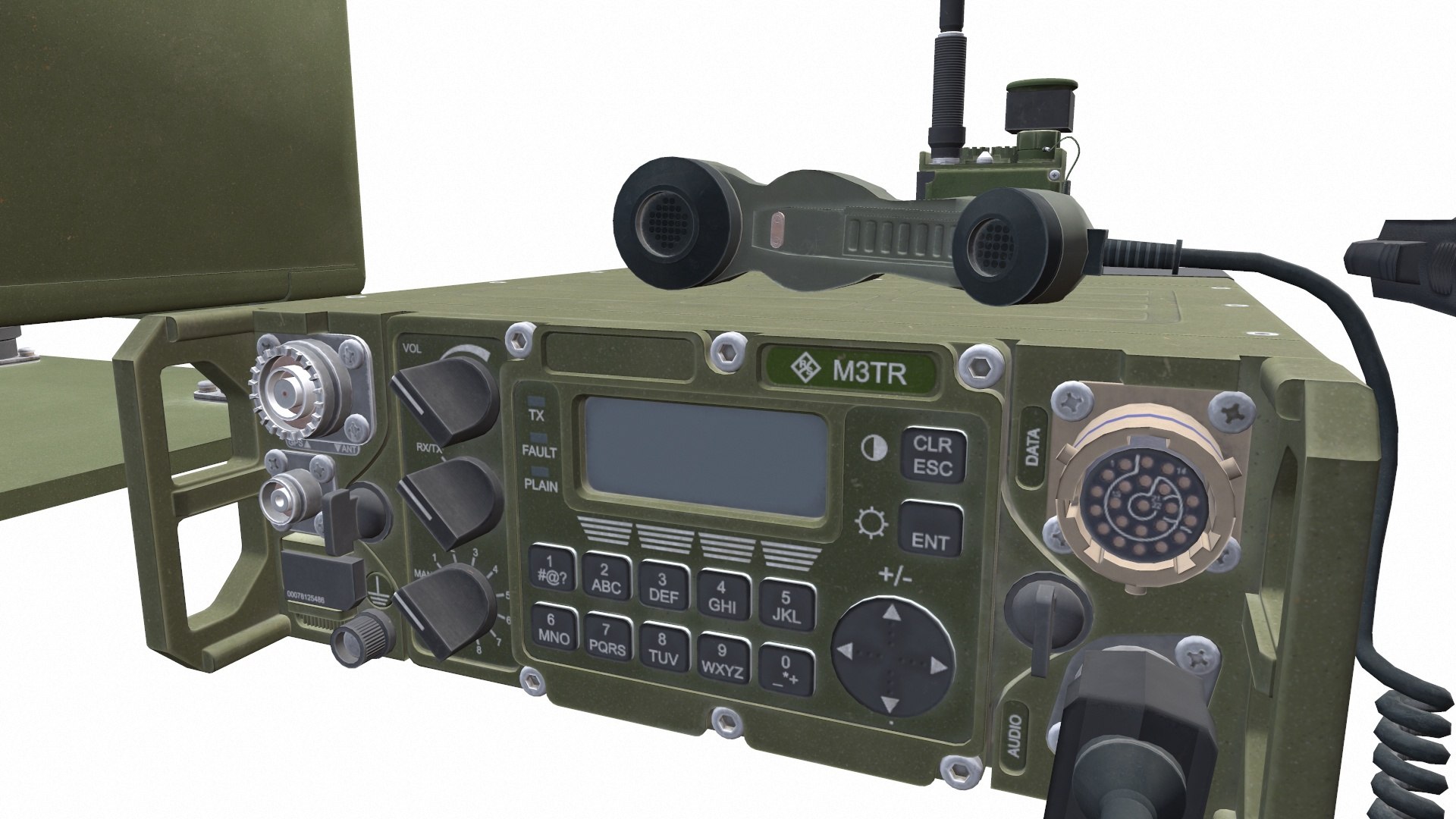Military Radio 3D Model - TurboSquid 2427095