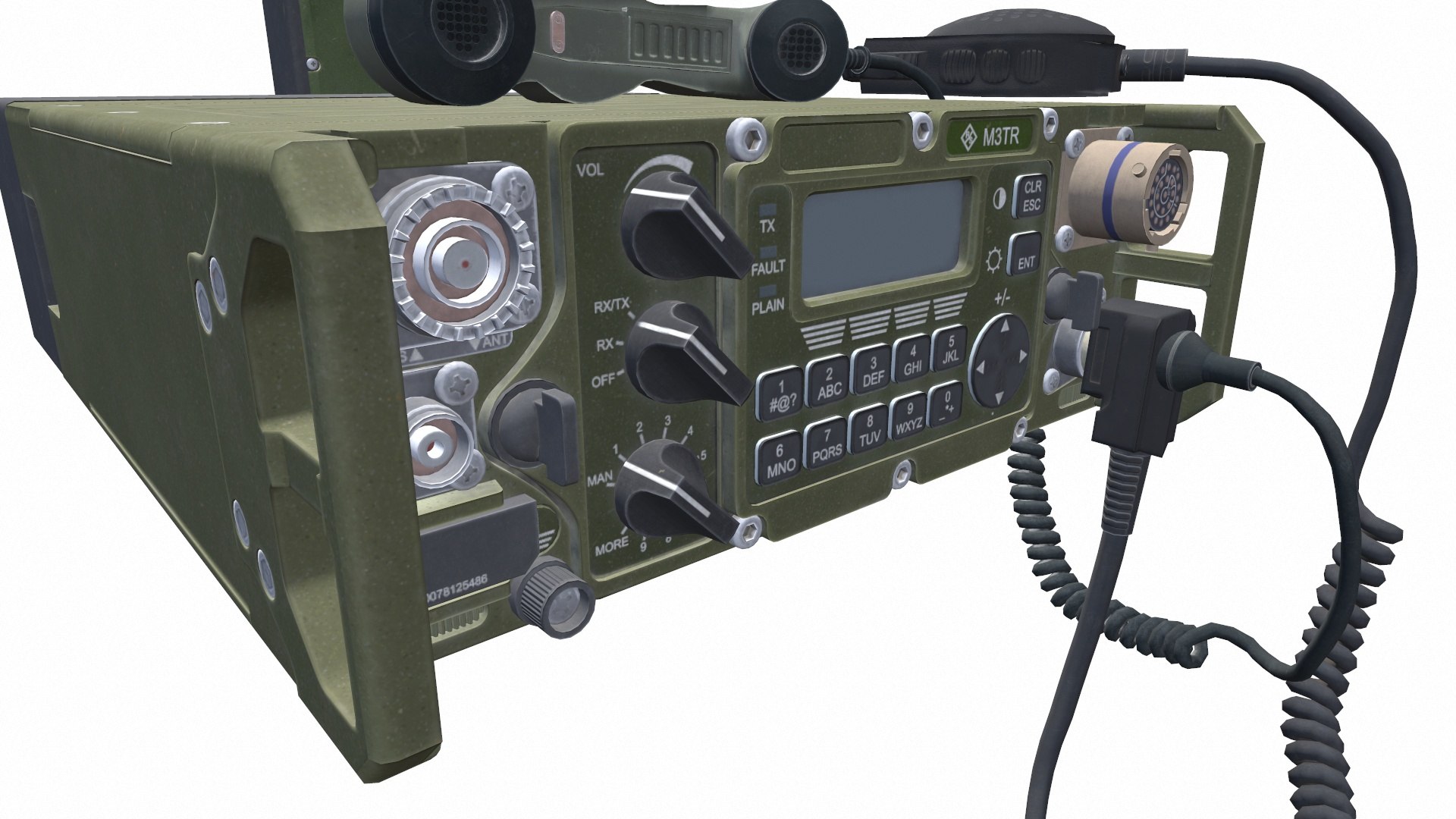 Military Radio 3D Model - TurboSquid 2427095