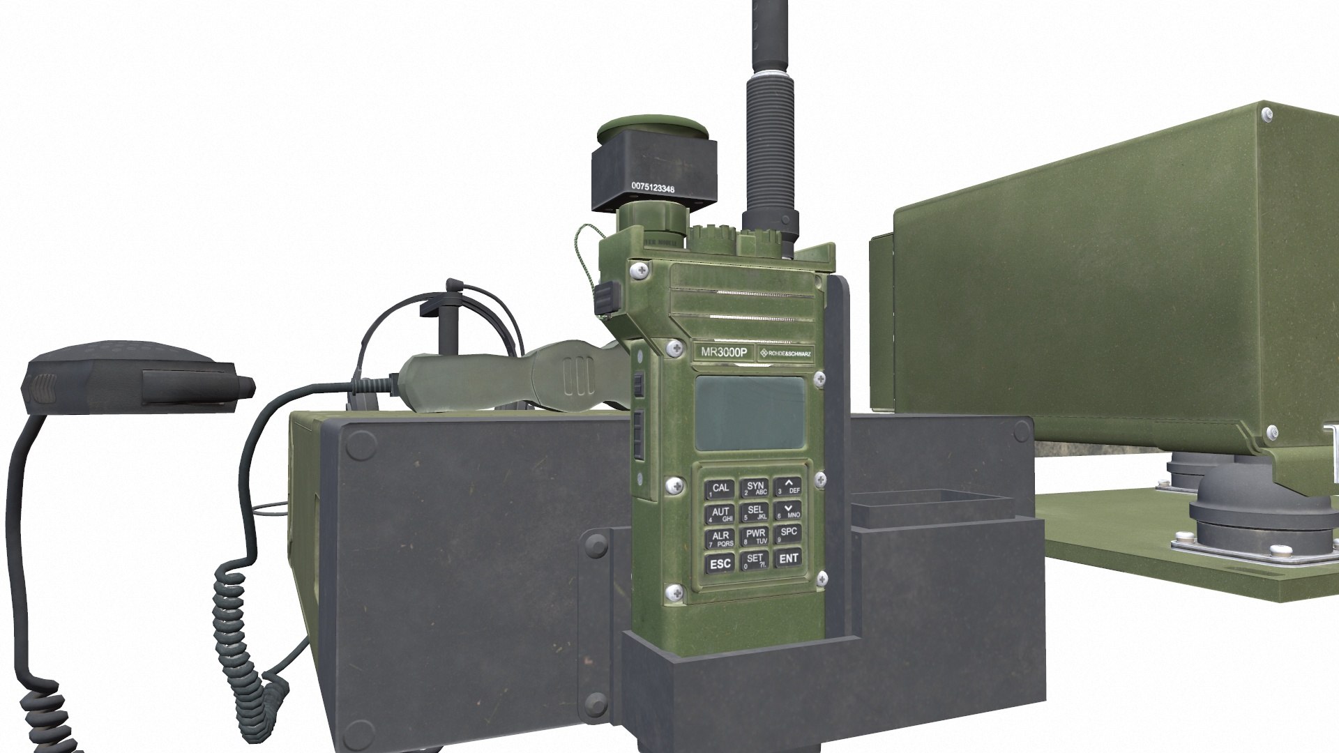 Military Radio 3D Model - TurboSquid 2427095